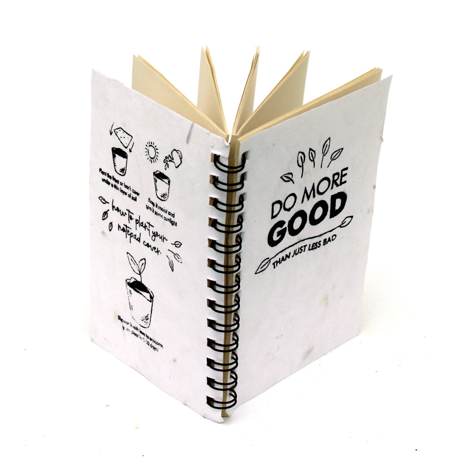 Plantable Mini Notepads | A5 Wire-O Binding